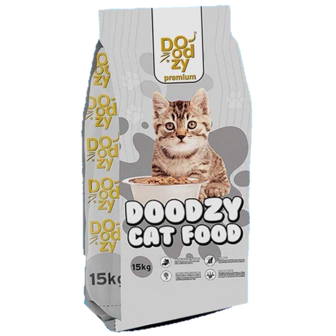 DOODZY Premium cat dry food 15 kg – Petfriend stores بتفريند ستورز